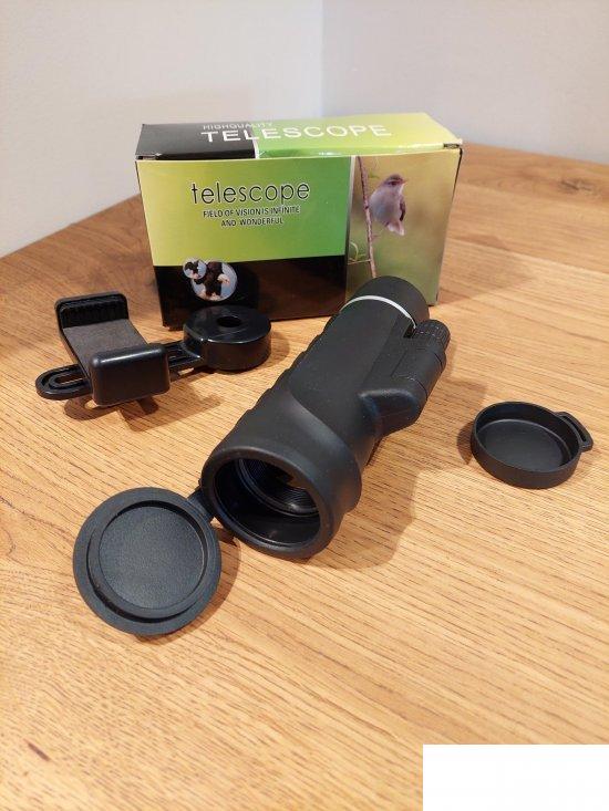NOVO! Monokular 10×42 telescope durbin teleskop