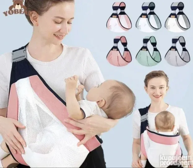 NOVO! Nosiljka za Bebe SLING NOSILJKA za bebe do 36 mes