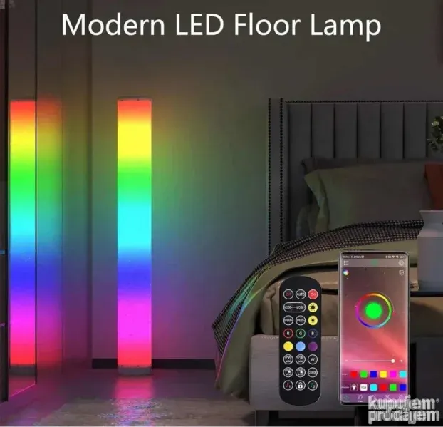 NOVO! Podna Lampa RGB Lampa Pametna Lampa Dekorativna Lampa