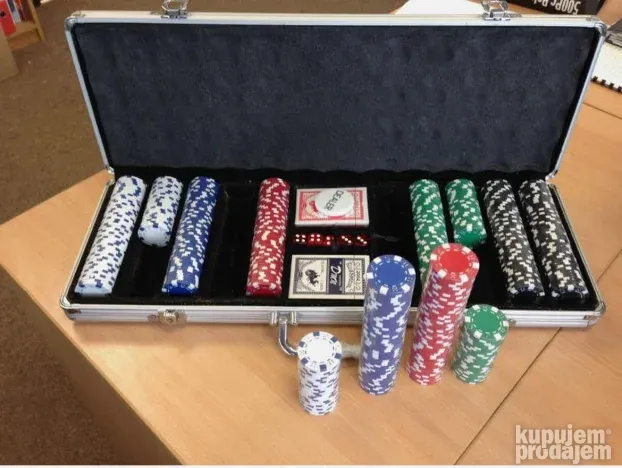 NOVO! Poker Set Kofer Poker 500 delova
