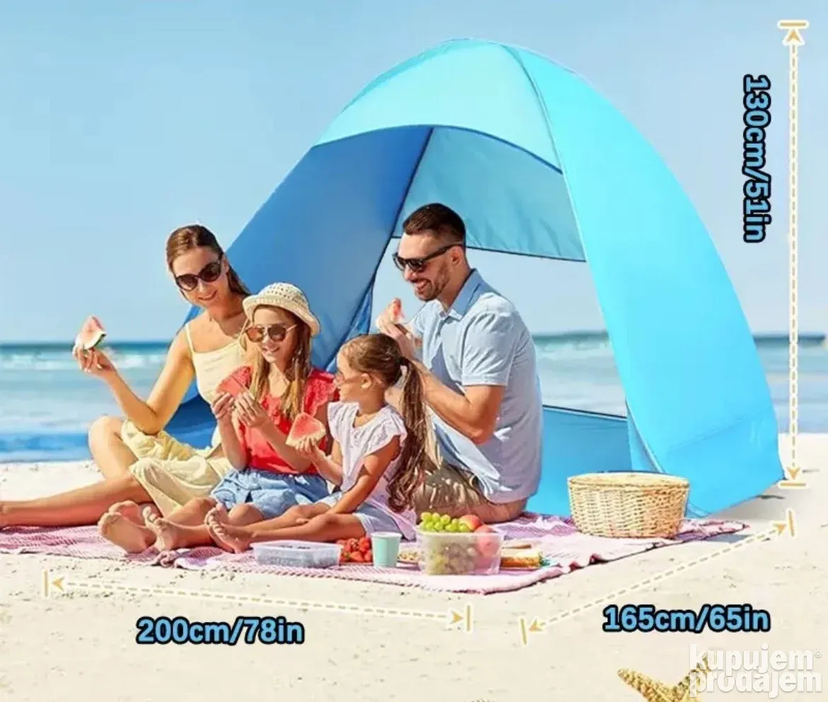 NOVO! POP UP sator za plažu, Šator za plazu Pop Up