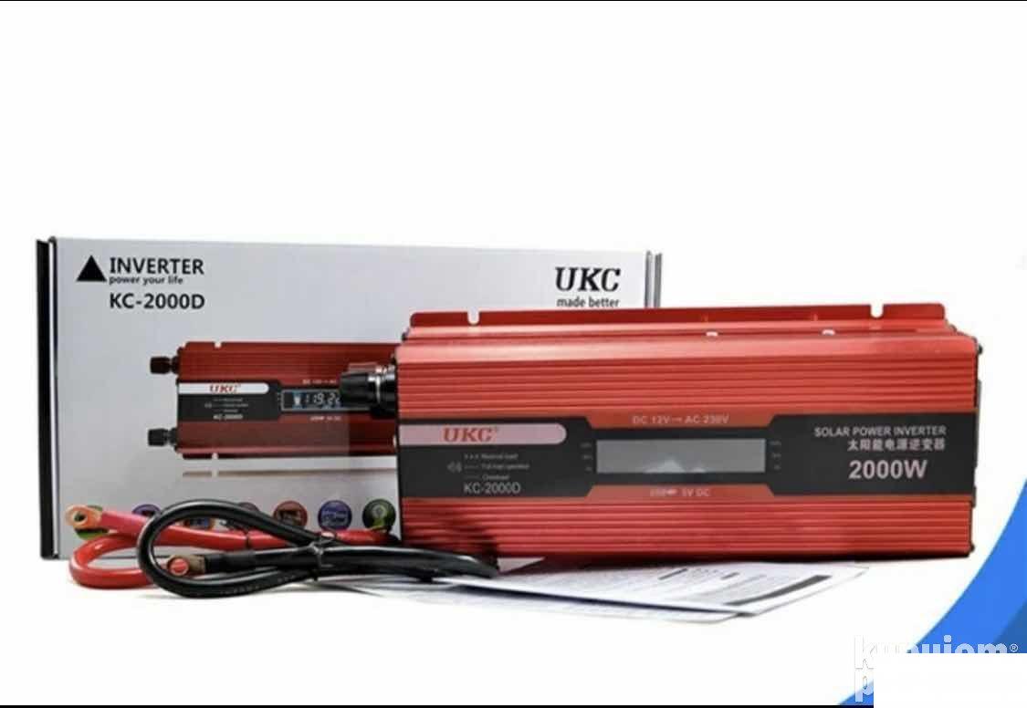 NOVO! pretvarač napona – inverter 2000W – UKC