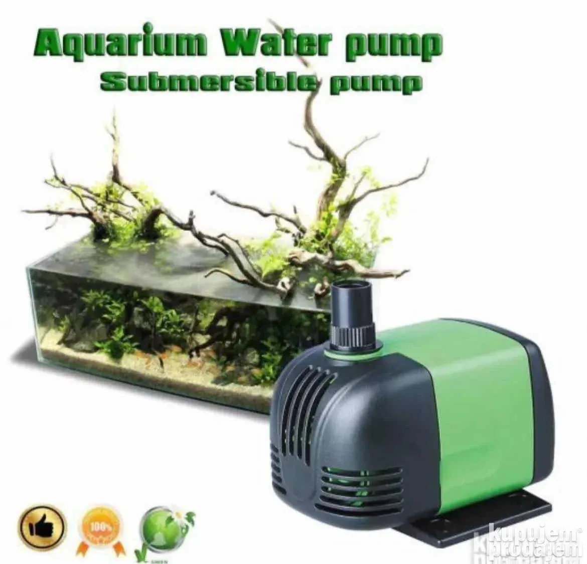 NOVO! Pumpa za akvarijum 15W Kintos