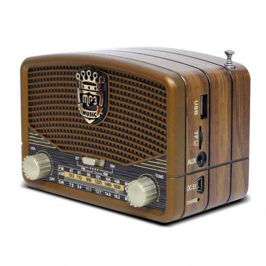 NOVO! Retro radio- tranzistor na baterije i struju