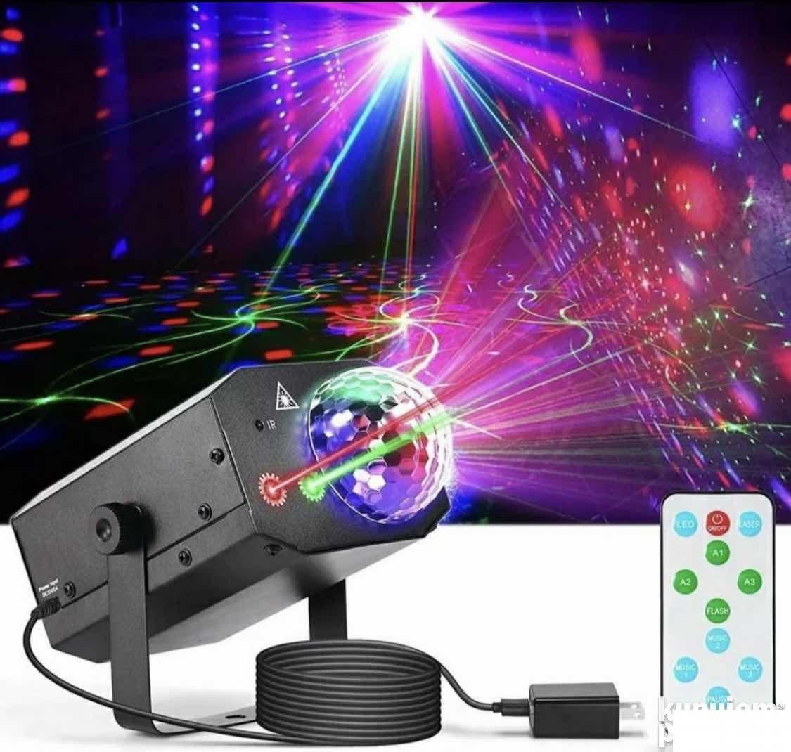 NOVO! rgb led disko kugla – svetlo zvezdano nebo – magic ball