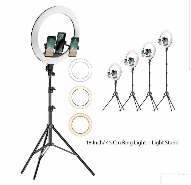 NOVO! ring light 45cm – ring light 18″- ring lajt 18