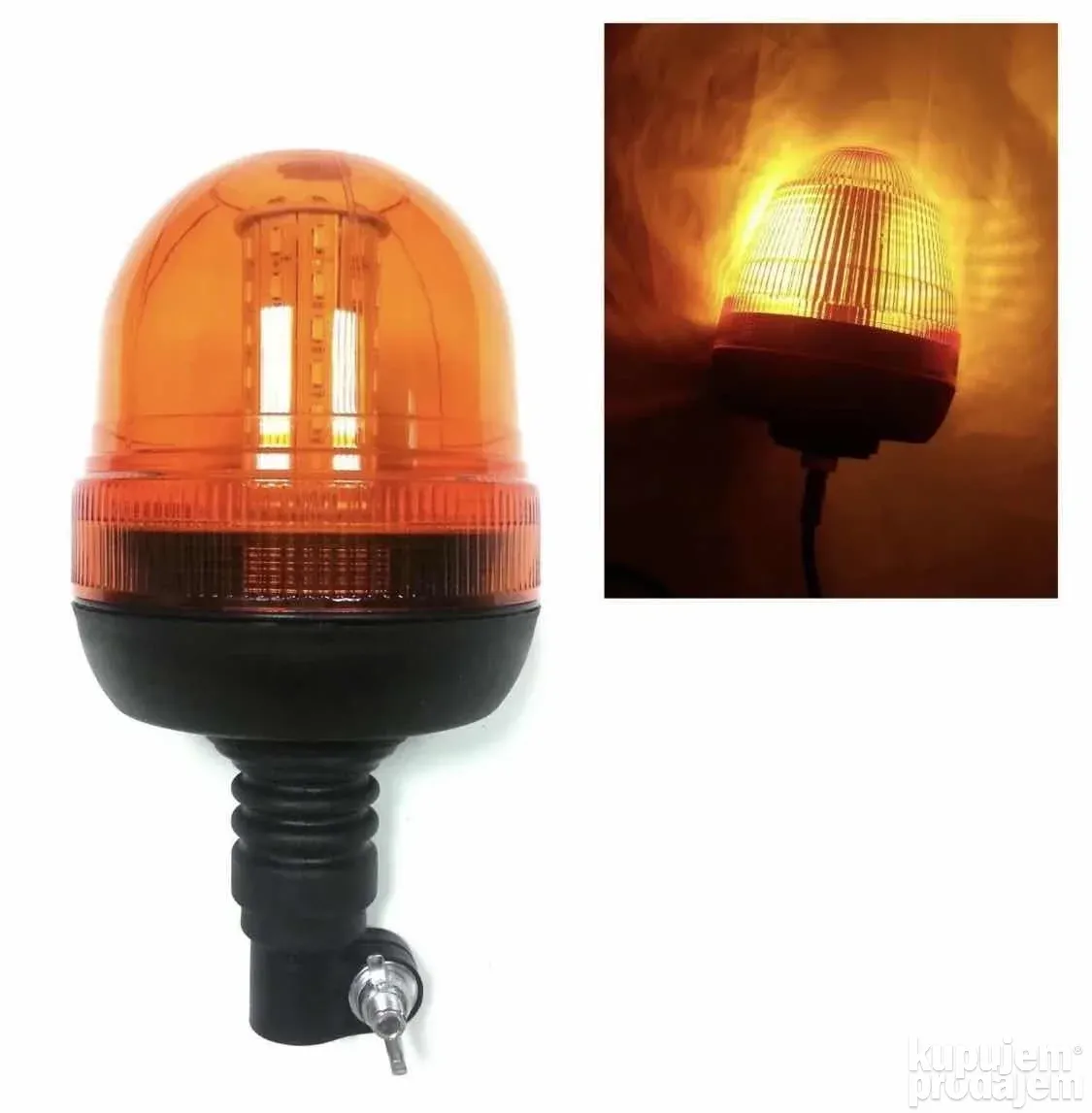 NOVO! Rotaciono svetlo sa led svetlom NOVO zuto