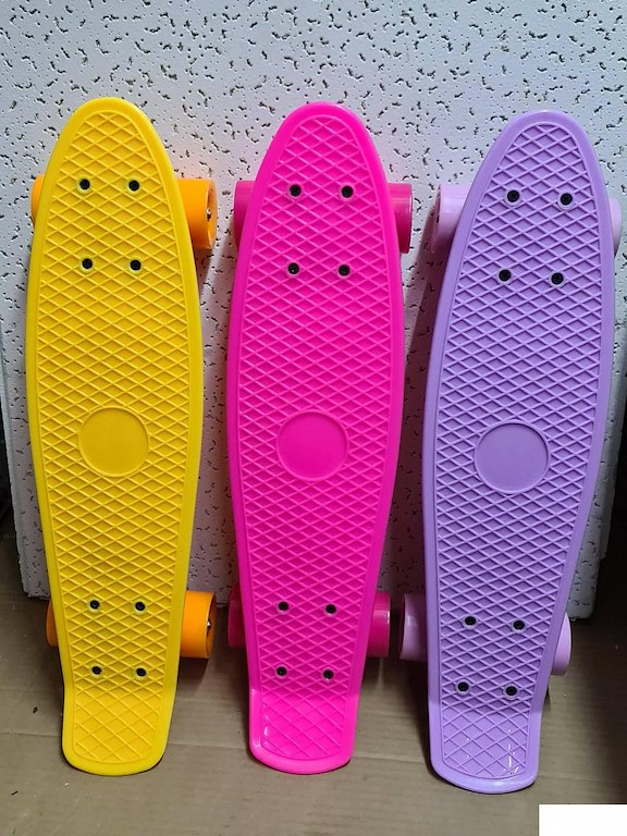 NOVO! Skejtbord – penibord – penny board zuti / rozi / ljubicasti