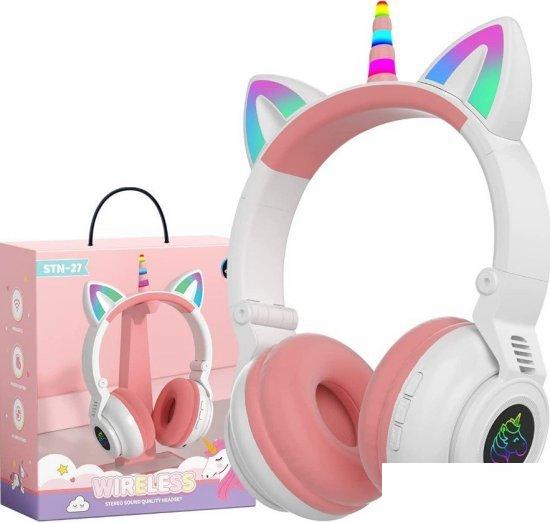 NOVO! Slusalice za decu Jednorog Cat Ear Headset macje usi Unicorn