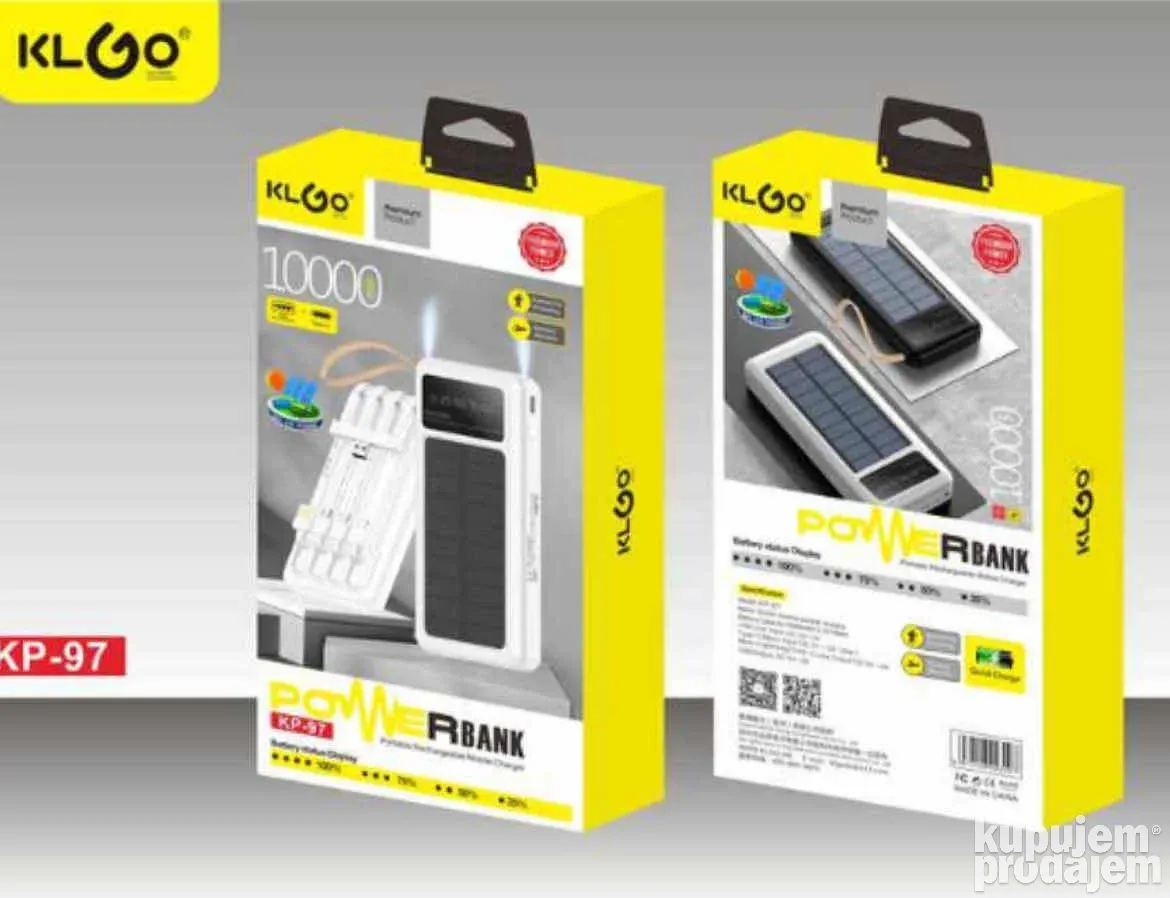 NOVO! solarni power bank 10000mah SOLARNI power bank