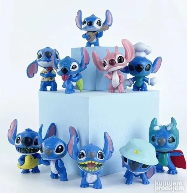 NOVO! Stič figurice STIČ IGRACKE Set figura STITCH
