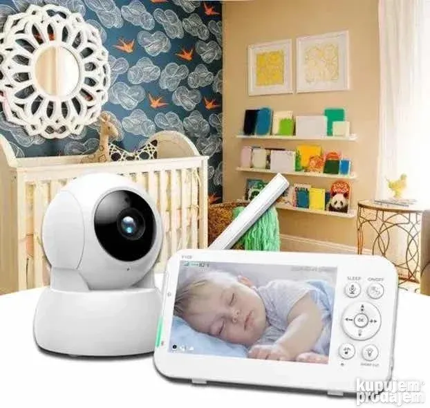 NOVO! SYOSIN 5 inca 720P Bebi monitor Baby alarm
