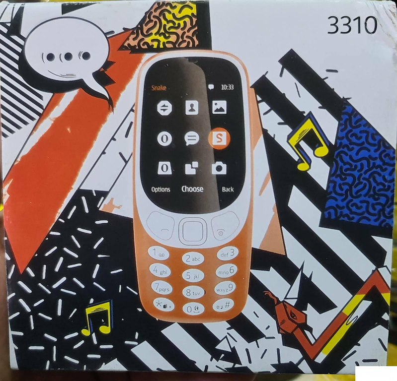 NOVO! Telefon 3310 tamno sivi