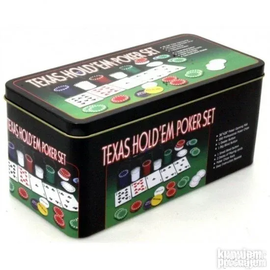 NOVO! Texas poker-poker igra-karte- igra sa kartama poker