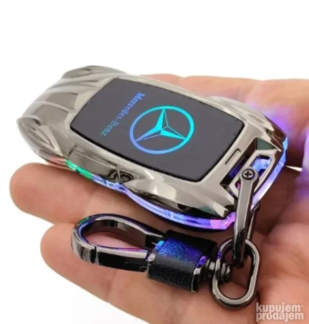 NOVO! USB Upaljac LED privezak za auto kljuceve VW Mercedes BMW ..