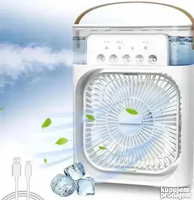 NOVO! Ventilator Mini klima Prenosiva klima Osvezivac Lampa Prati
