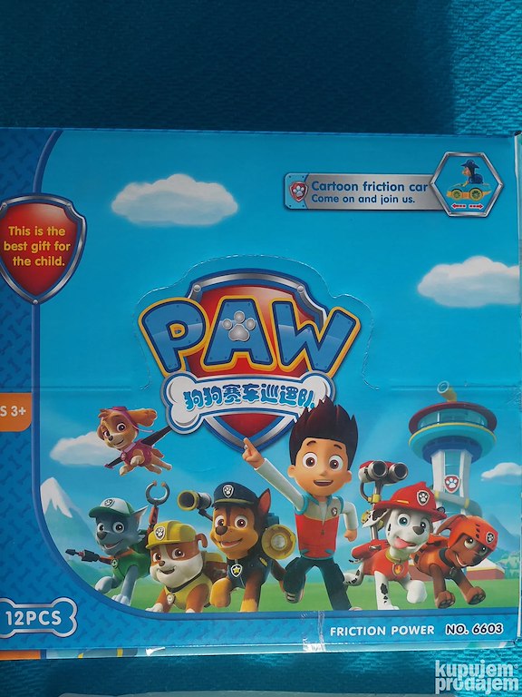 Patrolne sape se 12 kom paw patrol SET sa vozilima – Patrolne sape se 12 kom paw patrol SET sa vozilima