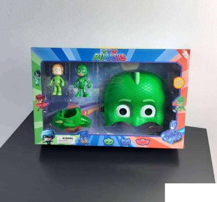 Pjmasks Set Figurica,vozilo I maska Zelena – Pjmasks Set Figurica,vozilo I maska Zelena