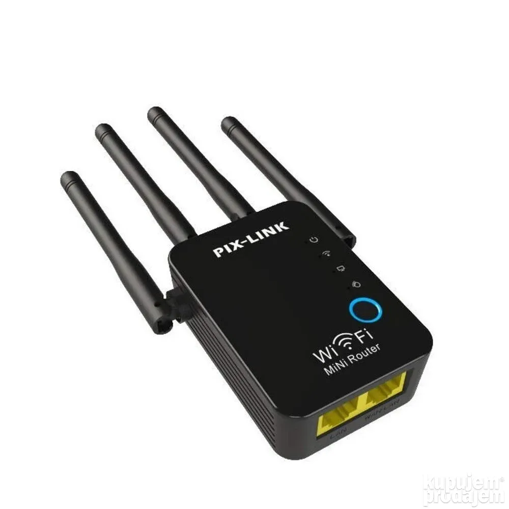 Pojacivac WIFI signala pix link ripiter sa 4 antene – Pojacivac WIFI signala pix link ripiter sa 4 antene
