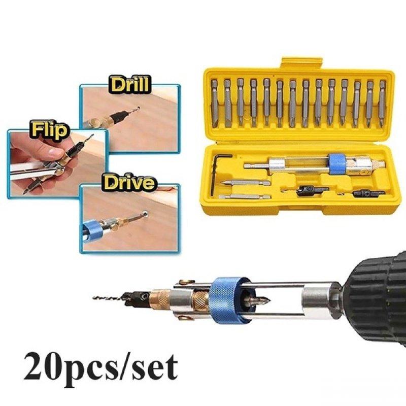 Set za brzo bušenje i šrafljenje 20 delova – Set za brzo bušenje i šrafljenje 20 delova
