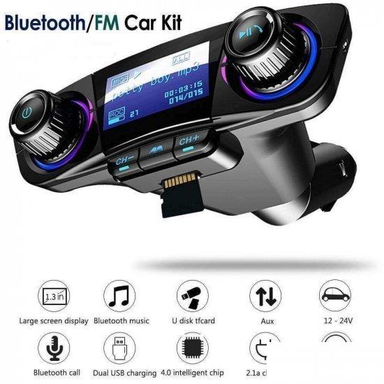 Transmiter Bluetooth Mp3 Plejer FM transmiter sa LCD – Transmiter Bluetooth Mp3 Plejer FM transmiter sa LCD