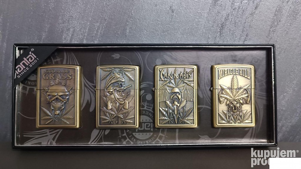 Zippo upaljace set 4 komada – Zippo upaljace set 4 komada