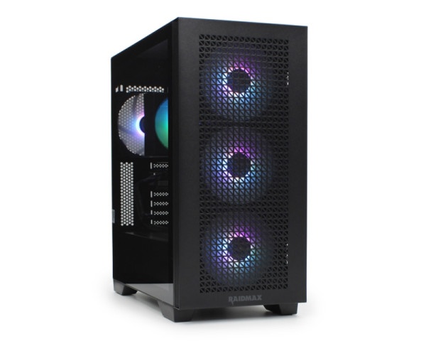 Kućište Raidmax Meshiah X605 Full Tower 4 x ARGB fan/Crni/X605TBF BK