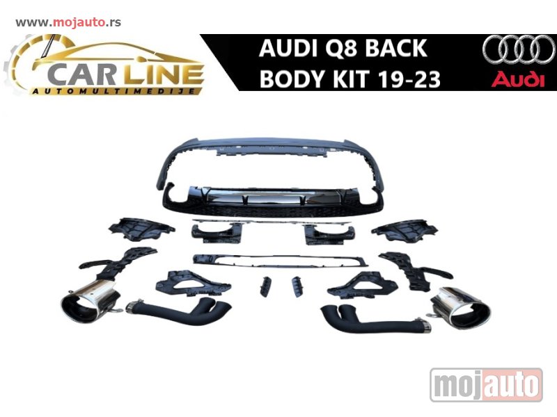 AUDI Q8 ZADNJI BODY KIT 19-23