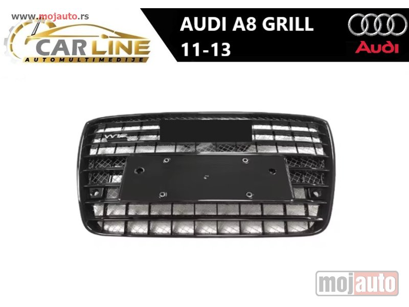 AUDI A8 PREDNJI GRILL 11-13