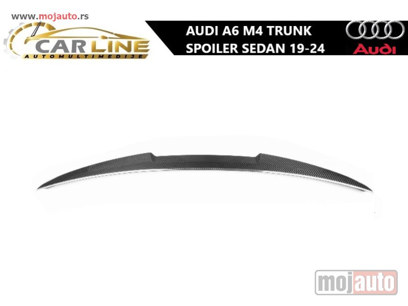 AUDI A6 SEDAN M4 SPOILER 19-24