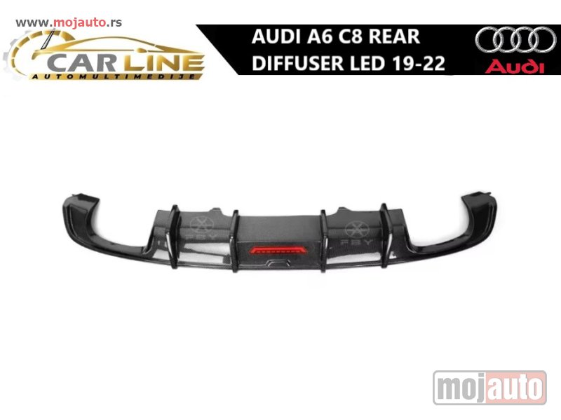 AUDI A6 ZADNJI DIFUZOR LED 19-22