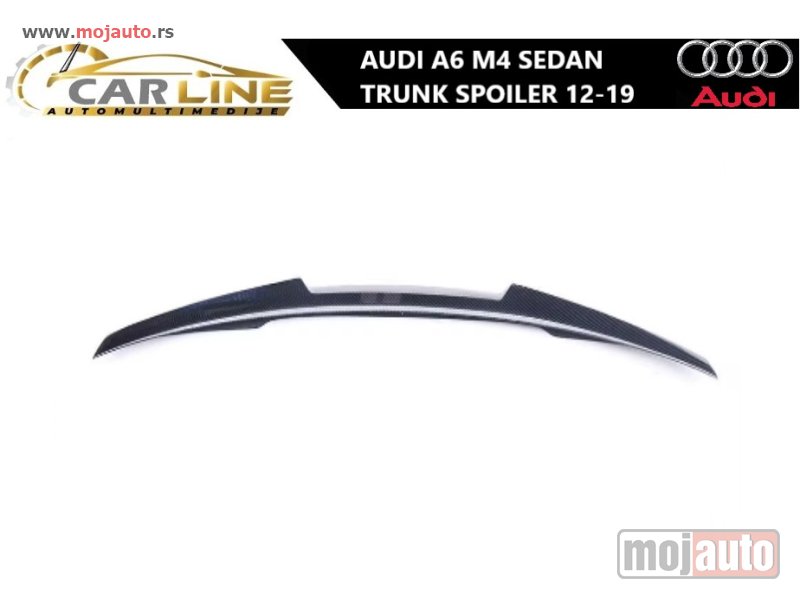 AUDI A6 SEDAN M4 SPOILER 12-19