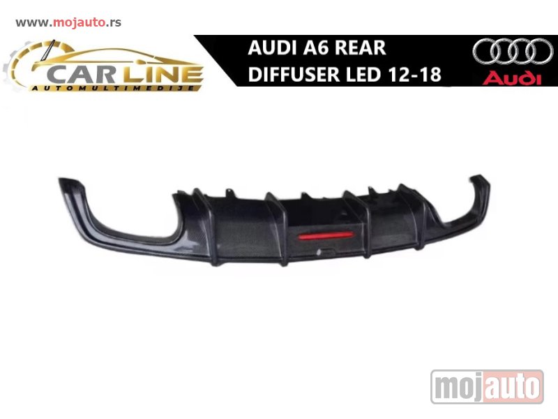 AUDI A6 ZADNJI DIFUZOR LED 12-18