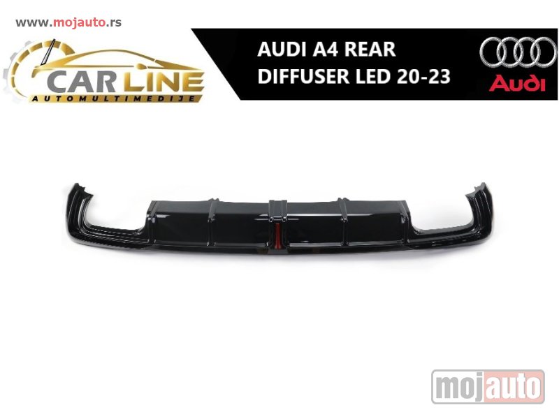 AUDI A4 ZADNJI DIFUZOR LED 20-23