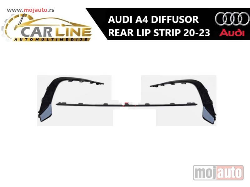 AUDI A4 ZADNJI LIP ZA DIFUZOR 20-23