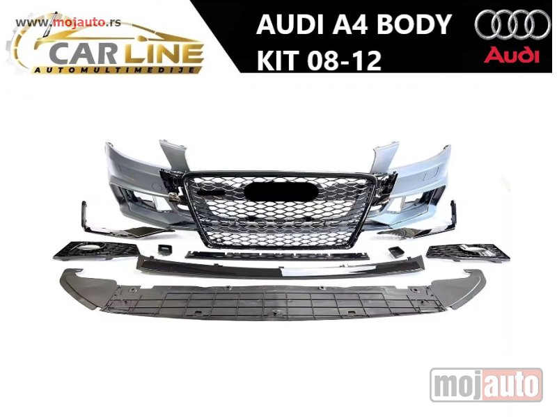AUDI A4 BODY KIT 08-12