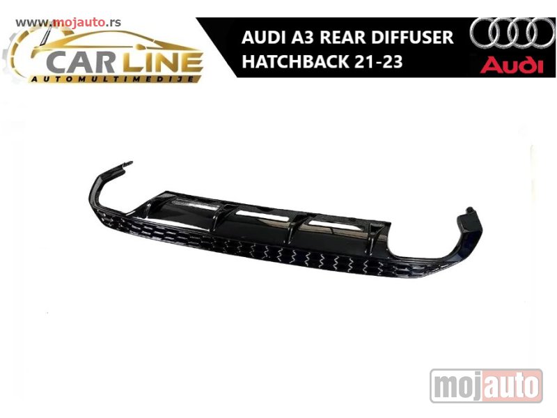 AUDI A3 ZADNJI DIFUZOR HATCBACK 21-23