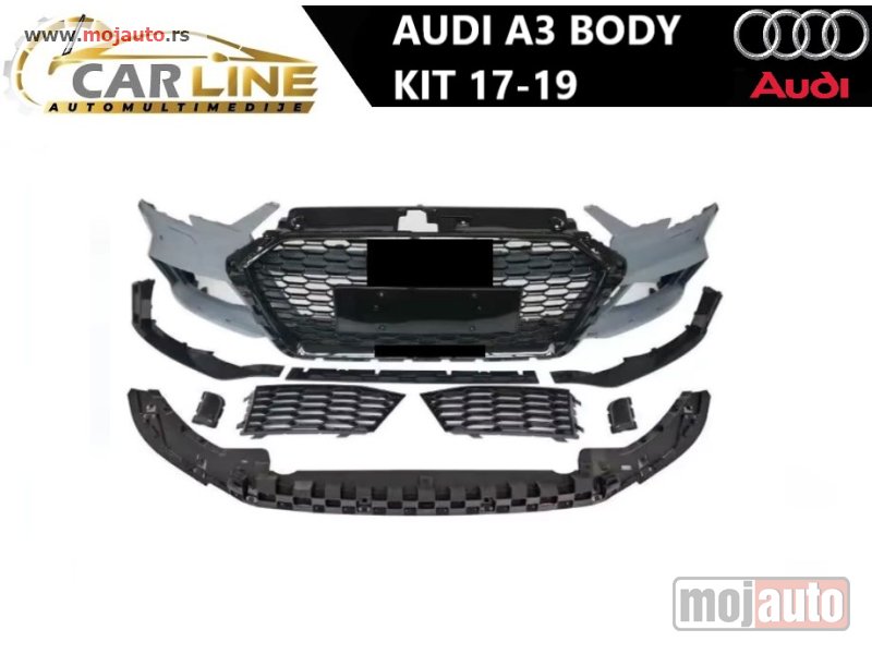 AUDI A3 BODY KIT 17-19