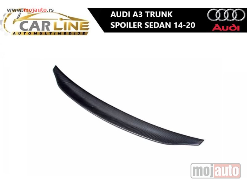 AUDI A3 SEDAN SPOILER 14-20