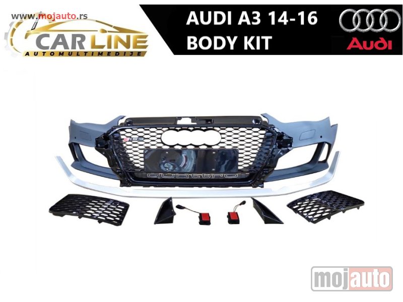 AUDI A3 BODY KIT 14-16