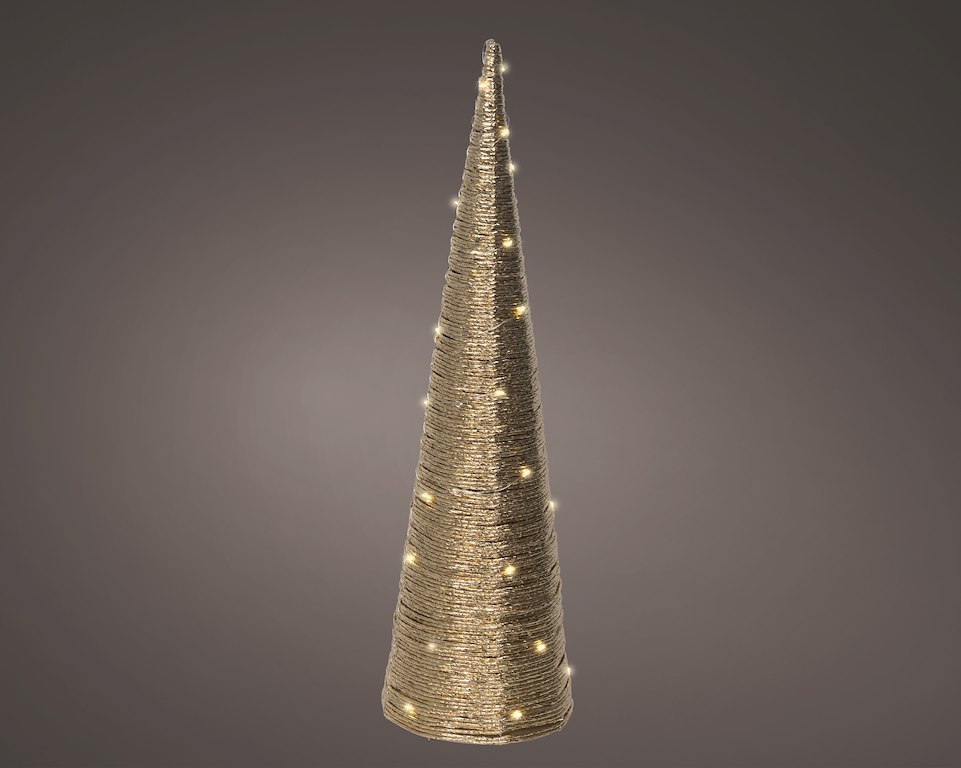 NG dekoracija - LED PINECONE 60cm 489378 - Gold - KMG