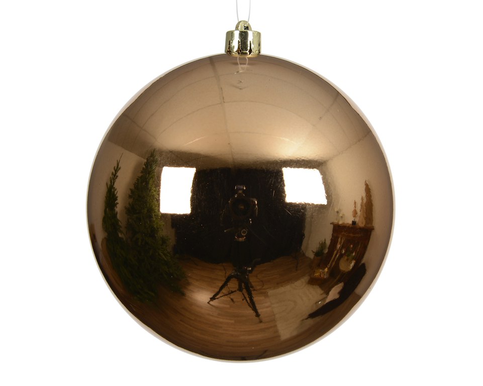 NG dekoracija - HANGING BAUBLE 14cm 022731 - Brandy - KMG
