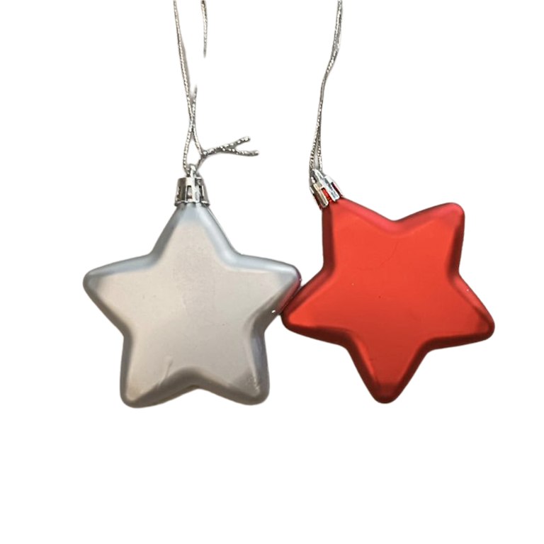 NG dekoracija - HANGING STAR 8cm 028388 - KMG