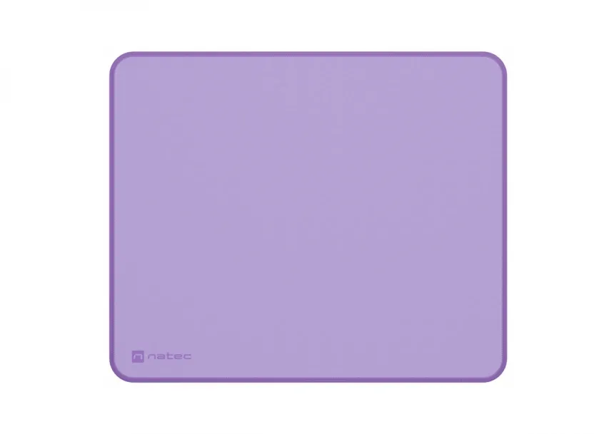 Natec NPO-2241 COLORS, Mouse Pad, 30 cm x 25 cm, Waterproof, Pure Lavender
