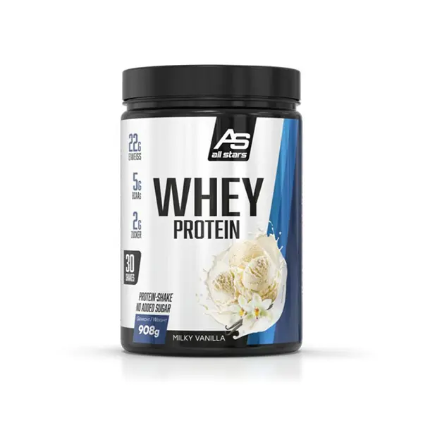 ALL STARS Whey protein Milky Vanilla, 908 g