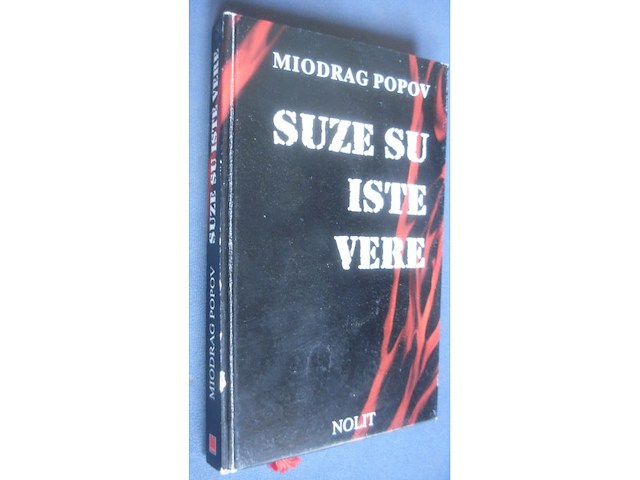 SUZE SU ISTE VERE - Miodrag Popov
