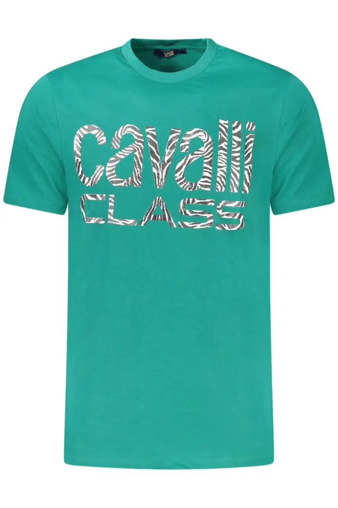 Cavalli Class Muška majica Txt61Djd060_Ve04038, Zelena