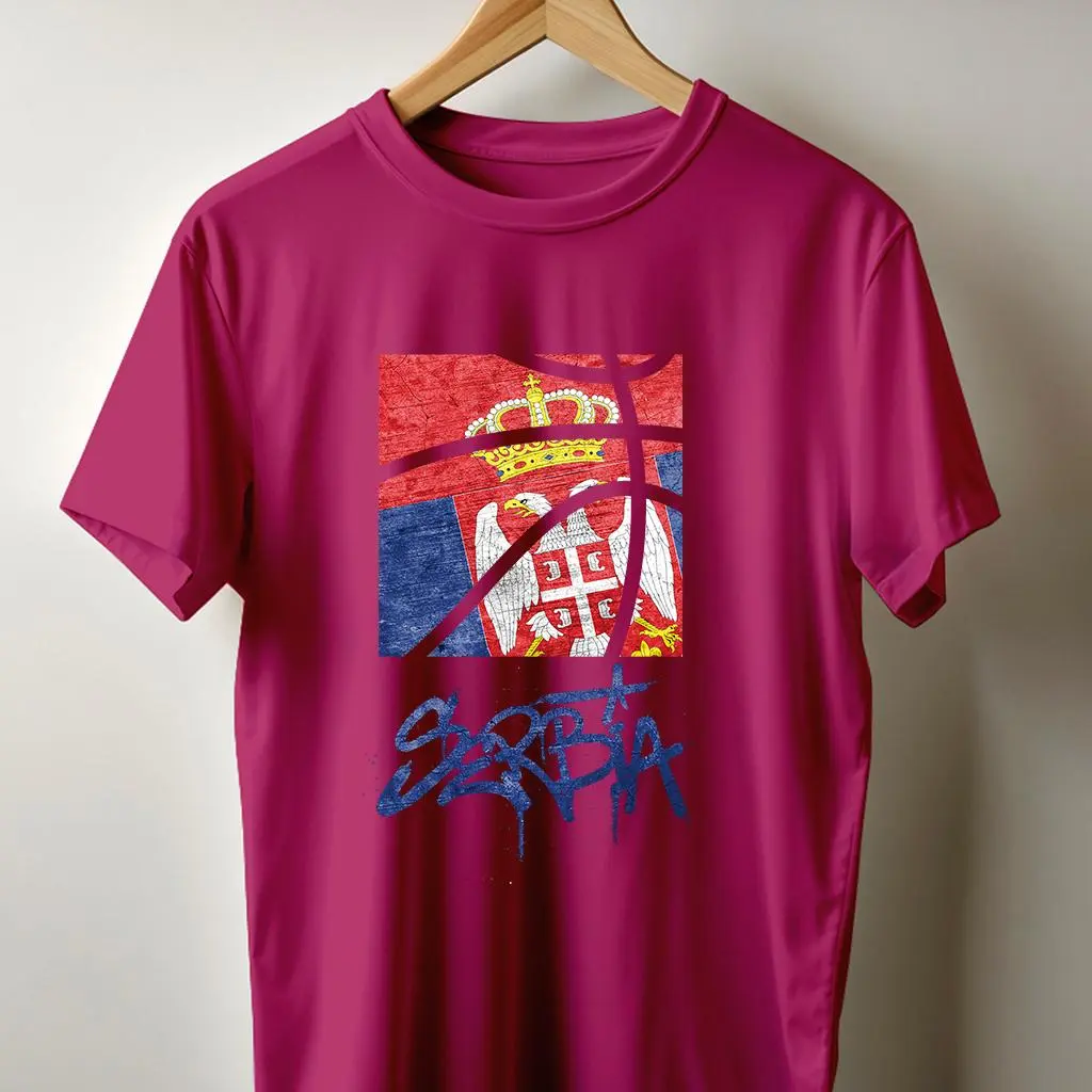 Camiseta Muška majica sa štampanim printom Cam 995, Ružičasta