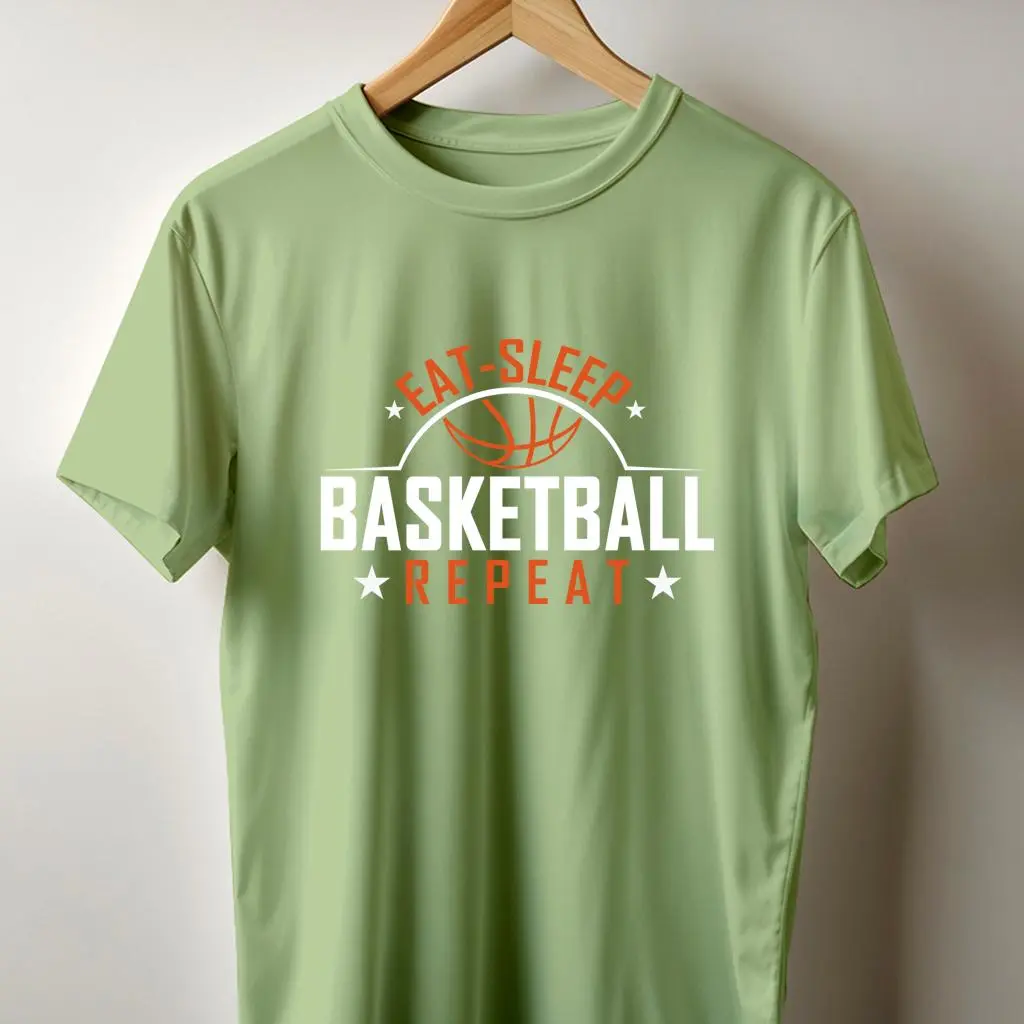 Camiseta Muška majica sa štampanim printom Cam 4009, Svetlozelena