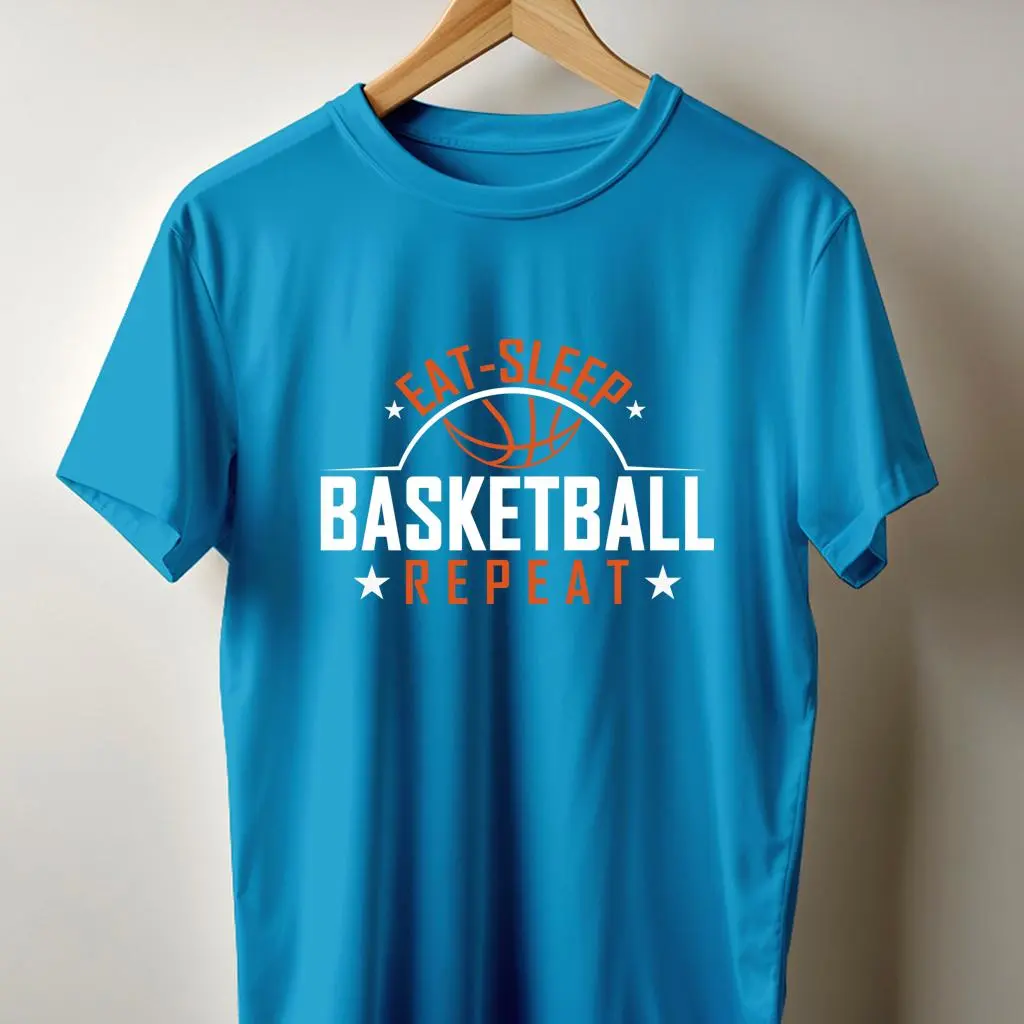 Camiseta Muška majica sa štampanim printom Cam 4009, Akva